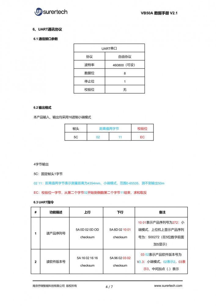 VB50A-U datasheet page 4