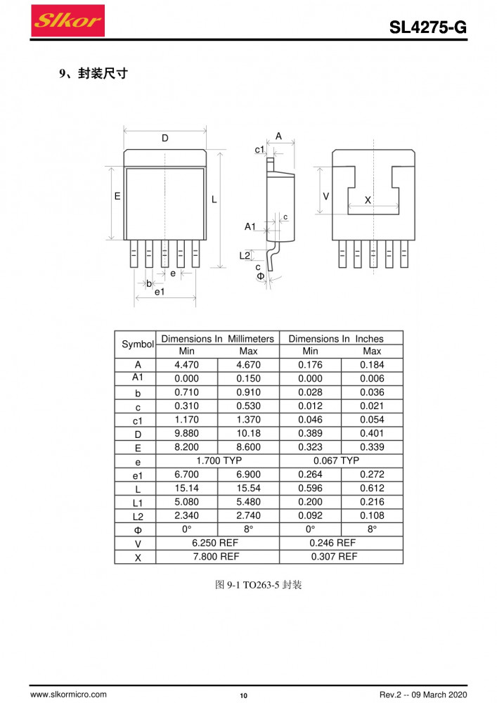 SL4275-G datasheet page 10