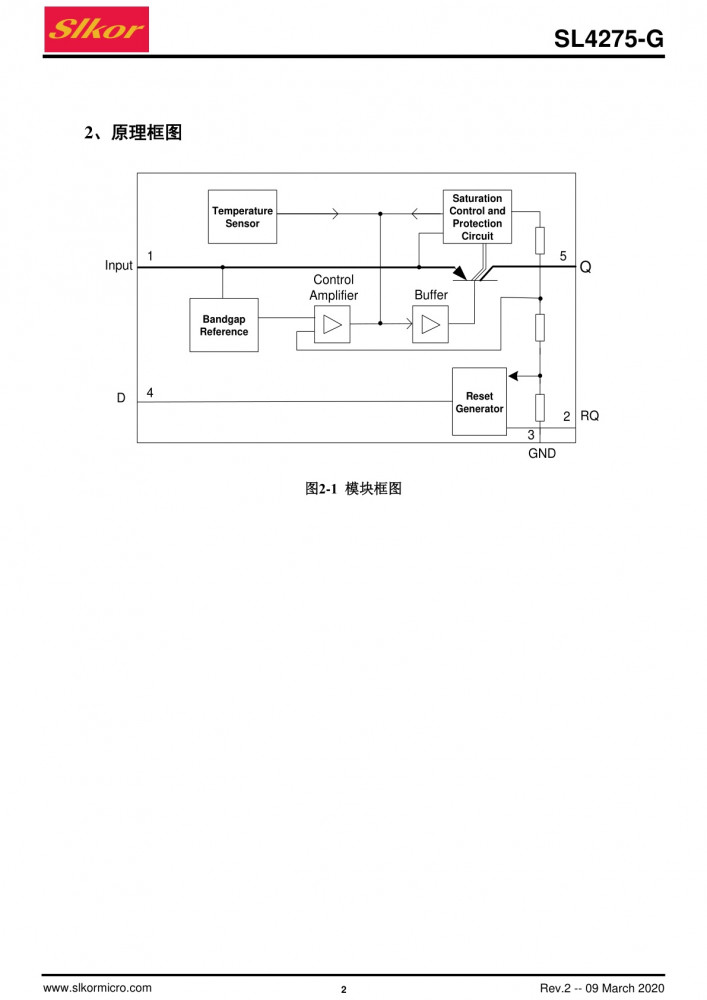 SL4275-G datasheet page 2