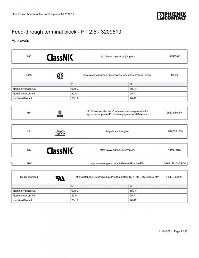 PT 2,5 technical document page 7