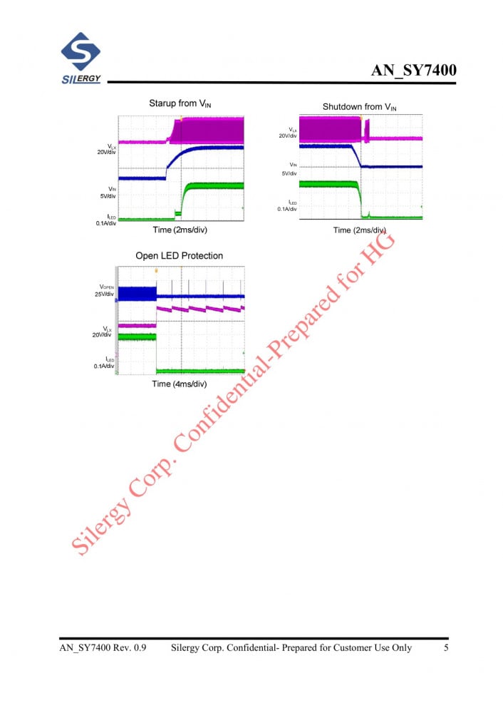 SY7400FCC datasheet page 5