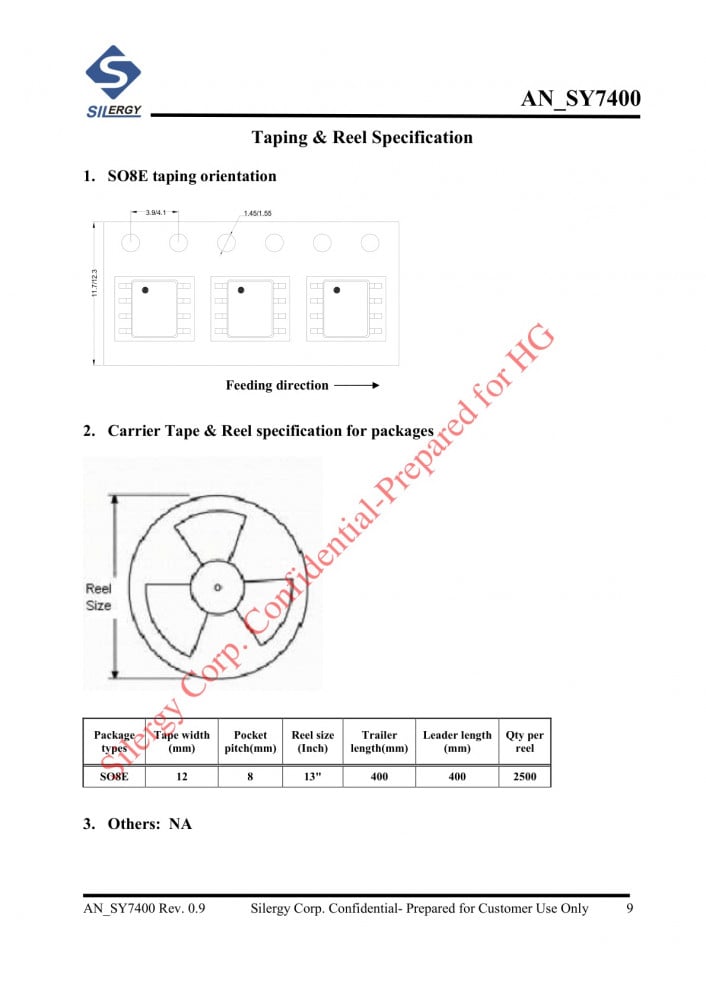 SY7400FCC datasheet page 9