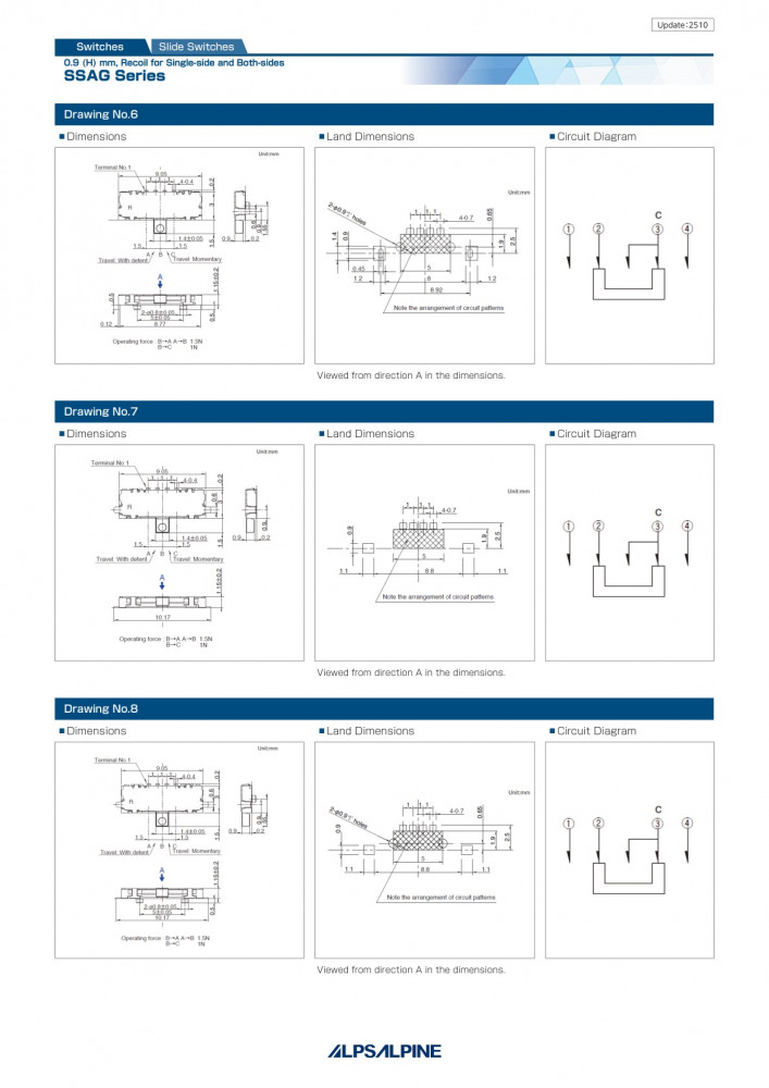 SSAG series technical document page 4