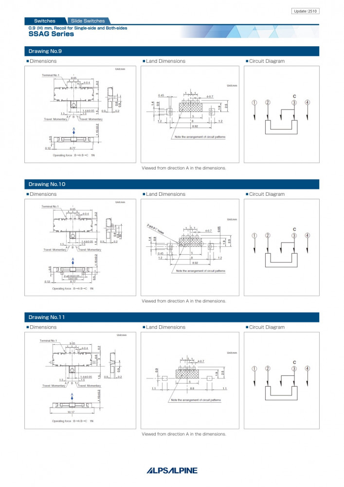 SSAG series technical document page 5
