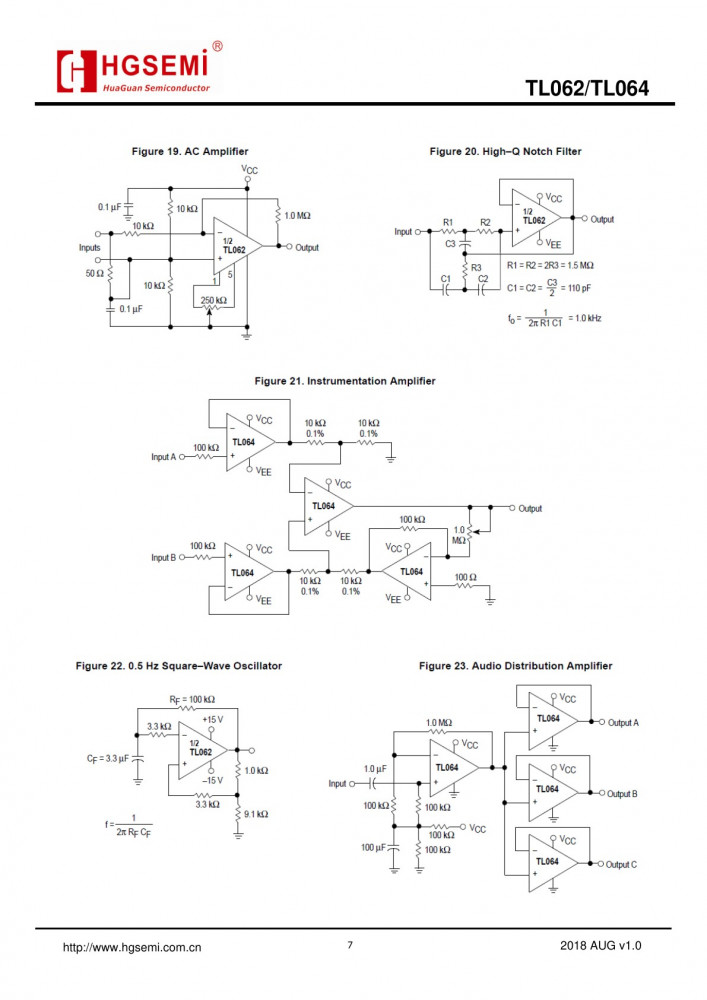 TL062CM/TR datasheet page 7