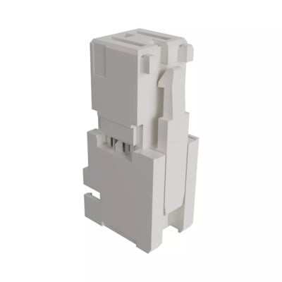 Appli-Mate RAST 5 IDT Housing, 5.00mm Pitch, Indirect, Female, 16 Amp, 2 Circuits, Position Keys 1a, 2b, Code Key 01c, Latch Between Circuits 1 & 2