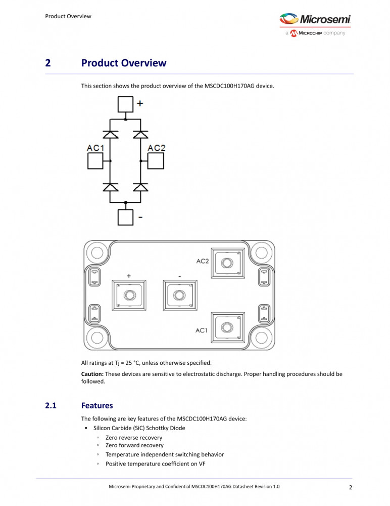 MSCDC100H170AG datasheet page 4