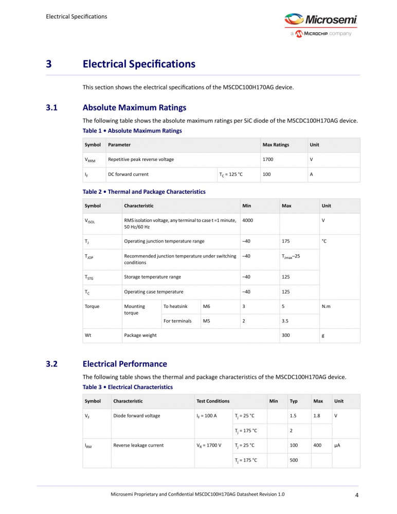 MSCDC100H170AG datasheet page 6