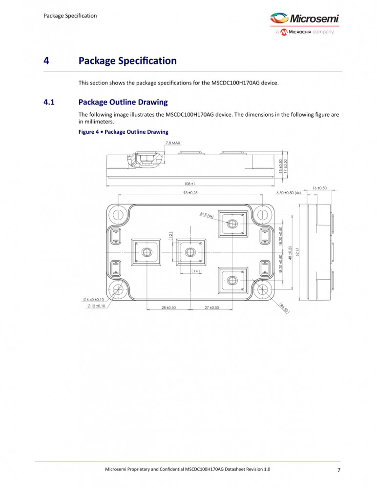MSCDC100H170AG datasheet page 9