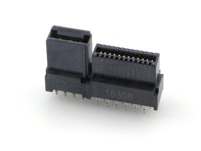 1.27mm, 12.00mm Pitch, EXTreme LPHPower Receptacle Header, Vertical, 4 Power Contacts, 28 Signal Contacts, Select Gold (Au) Plating, without BMI Guides