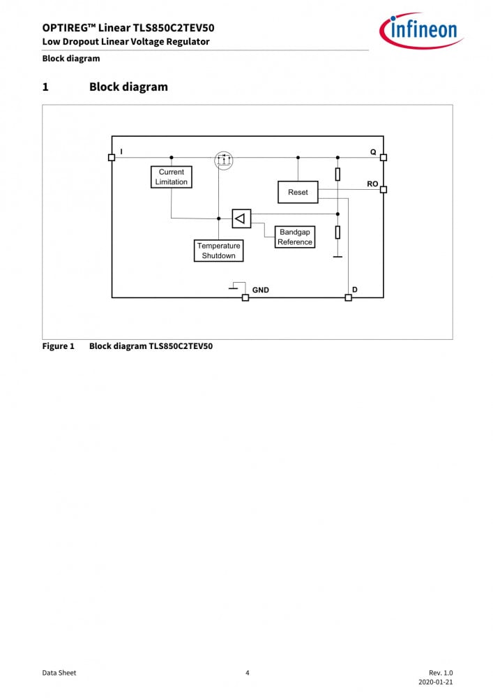 TLS850C2TEV50 datasheet page 4