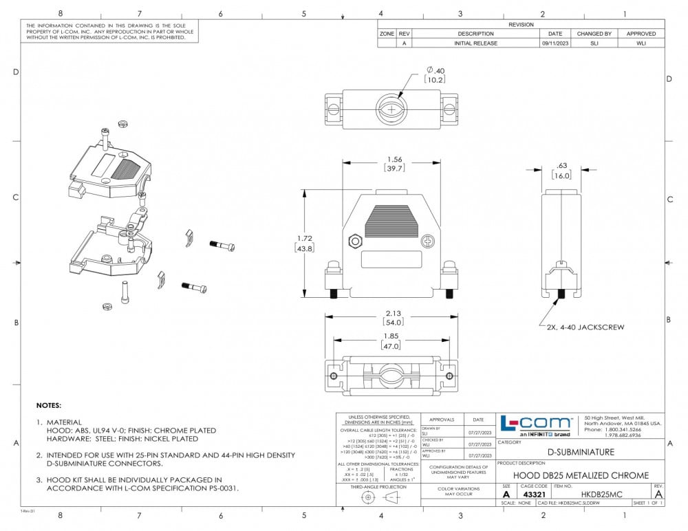 HKDB25MC technical document preview