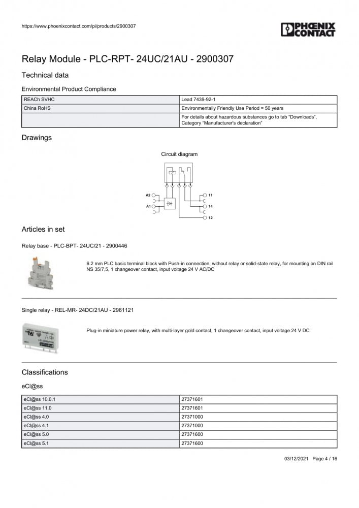 Phoenix Contact 2900307 document page 4