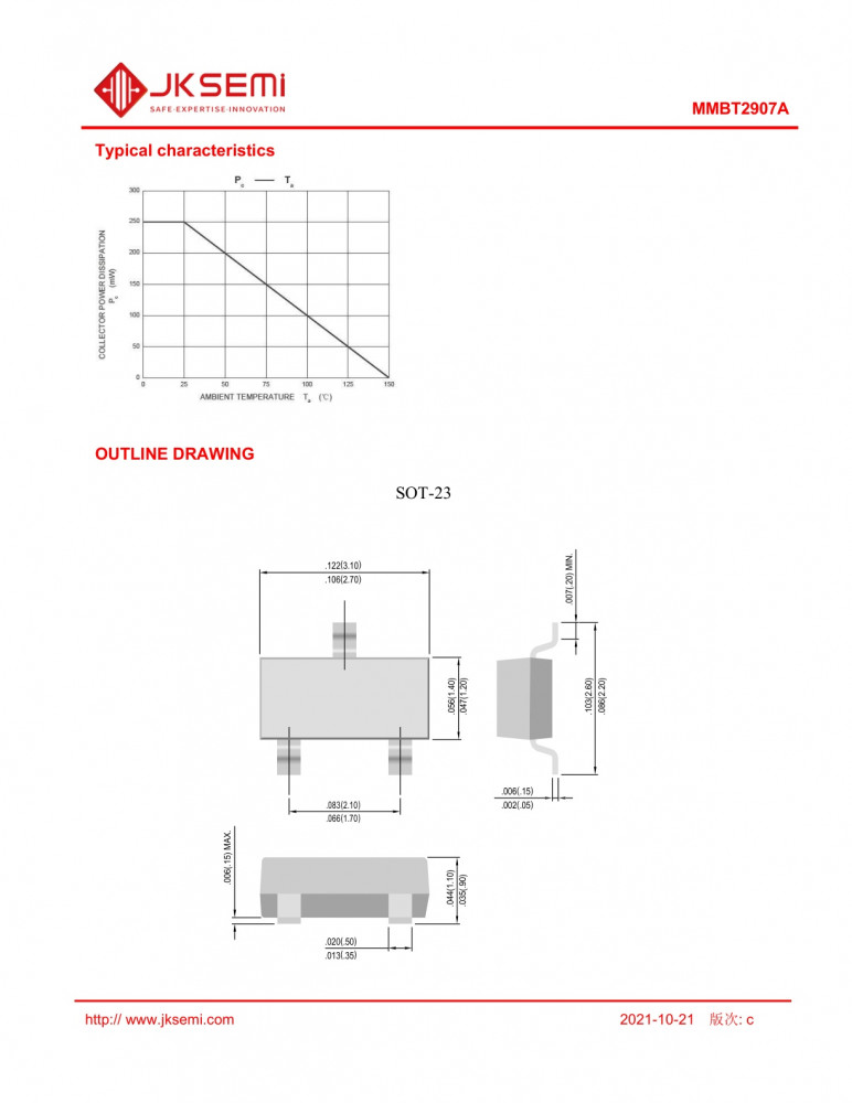 MMBT2907A datasheet page 4