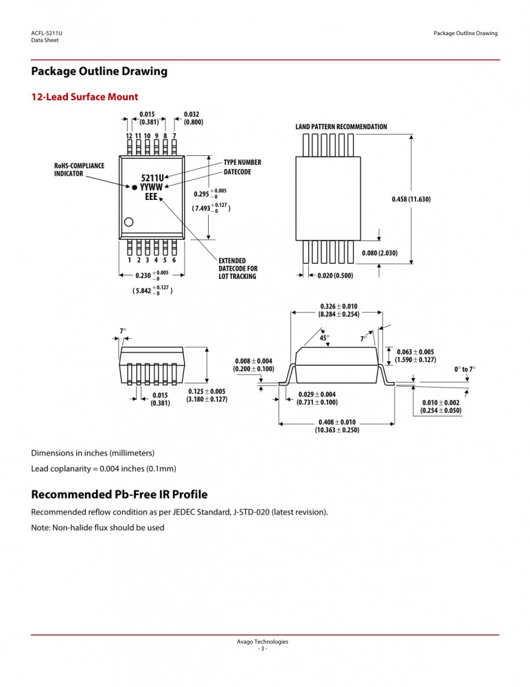 ACFL-5211U-560E datasheet page 3