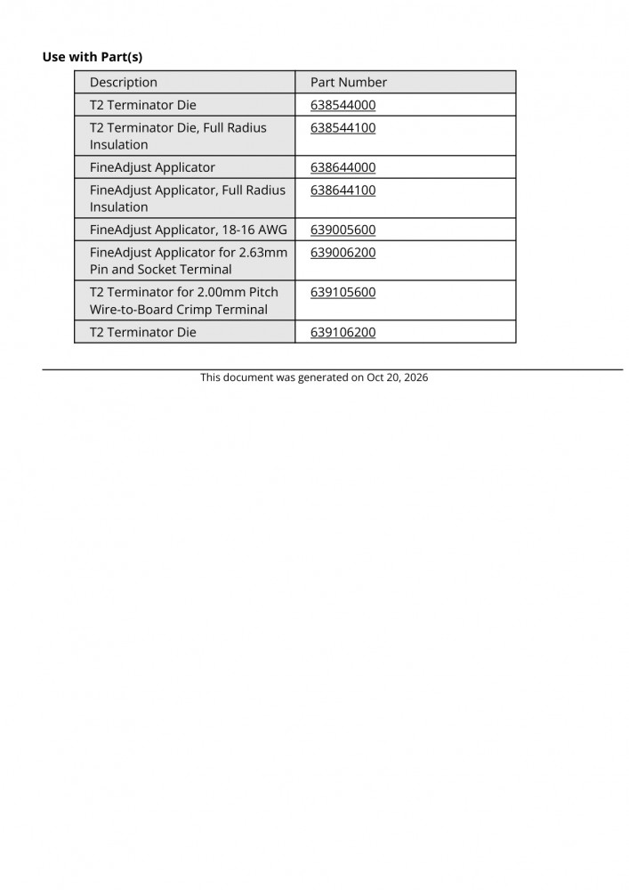 Molex tooling document image, page 3