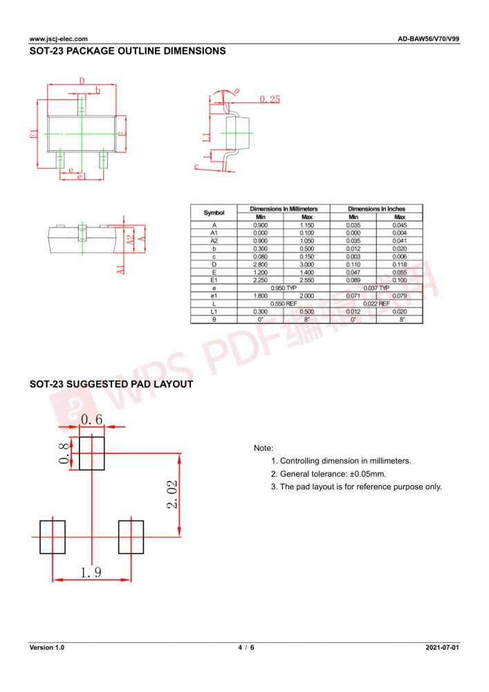 AD-BAV70 datasheet page 4