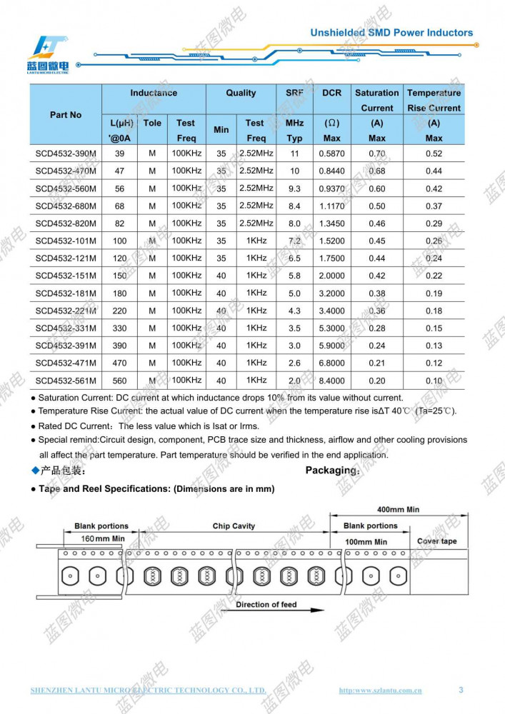 SCD4532 datasheet page 3