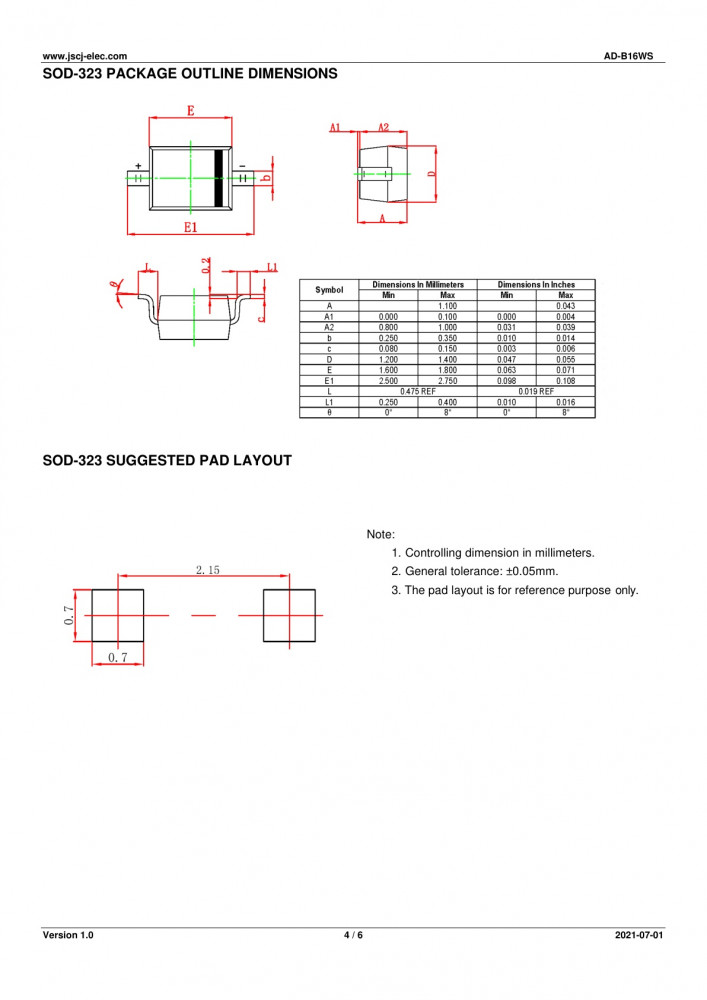 AD-B16WS datasheet page 4