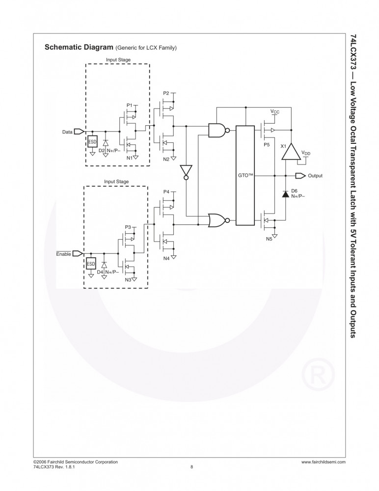 74LCX373 datasheet page 9