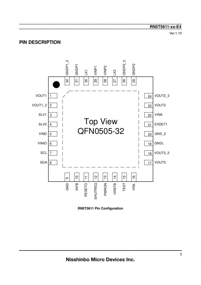 RN5T5611 document page 3