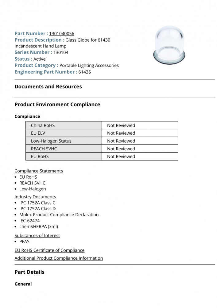 Product document image, page 1