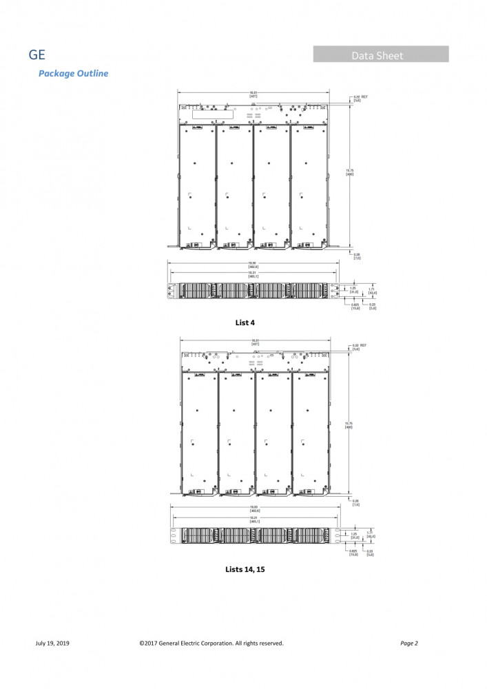 ABB J85480S1 technical document page 2