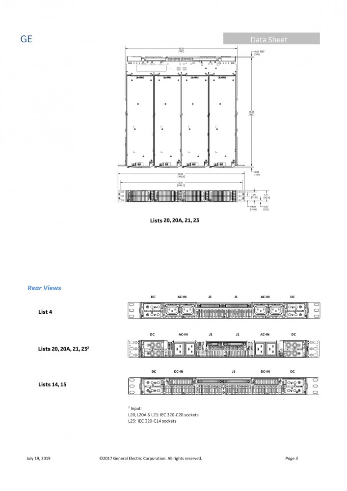 ABB J85480S1 technical document page 3