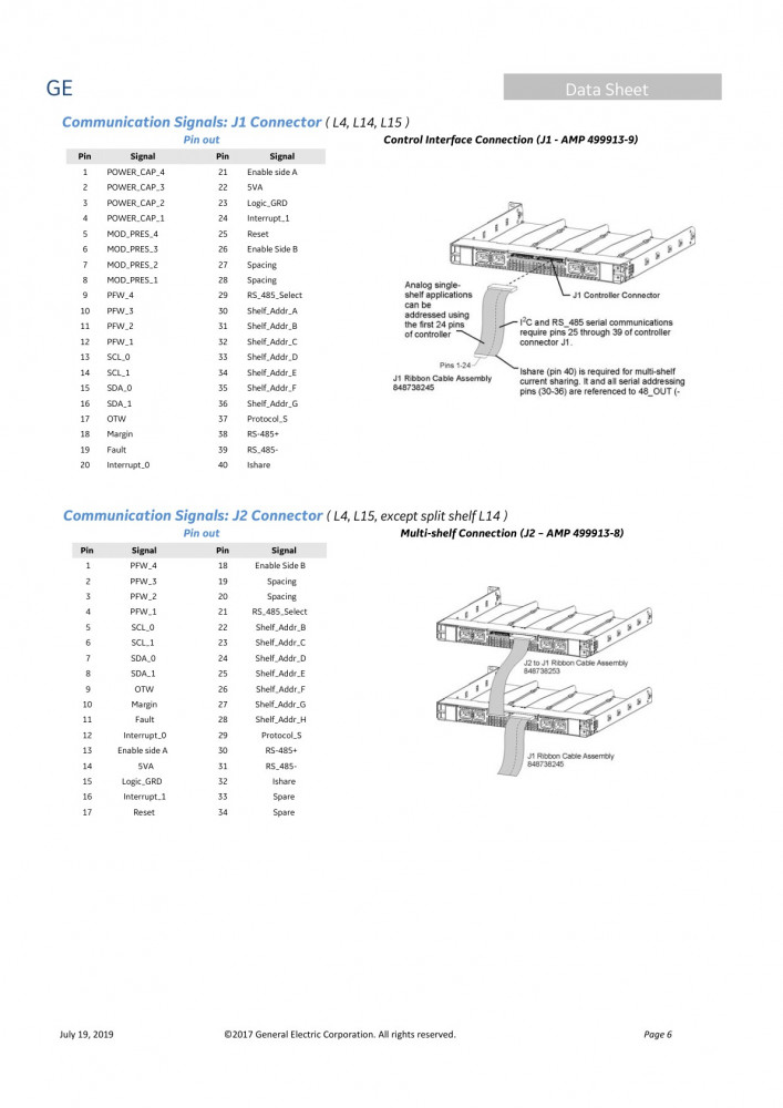 ABB J85480S1 technical document page 6