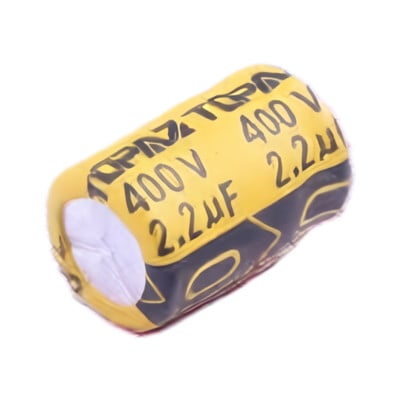 Guangdong TOPAZ Elec Tech ECRG08122R2M401P00 Aluminum Electrolytic Capacitor