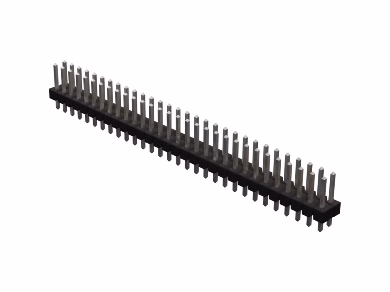 C-Grid Header, 2.54mm Pitch, Through Hole, Dual Row, Vertical, 60 Circuits, 2.54µm Tin (Sn) Plating, Bag Packaging, Lead-Free for sale