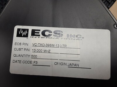 ECS VC-TXO-39SM-100-TR