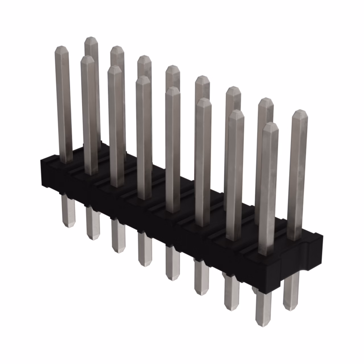 2.00mm Pitch Milli-Grid Header, Vertical, Through Hole, 16 Circuits, 2.54µm Tin (Sn) Overall Plating, Mating Pin Length 6.30mm, Tail Length 2.50mm, Tray, Lead-Free for sale