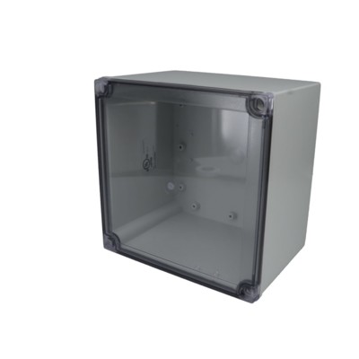 Fiberglass Box with Captive Screws and Clear Cover PIP-11774-C for sale