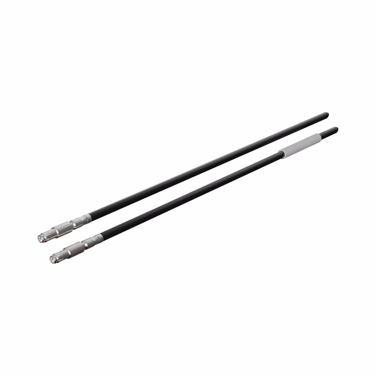 Pre-Crimped Lead HFM Jack Terminal-to-HFM Jack Terminal Off-the-Shelf (OTS) Cable Assembly, RG-174 Cable, 2000.00mm Length, 50 Ohms for sale