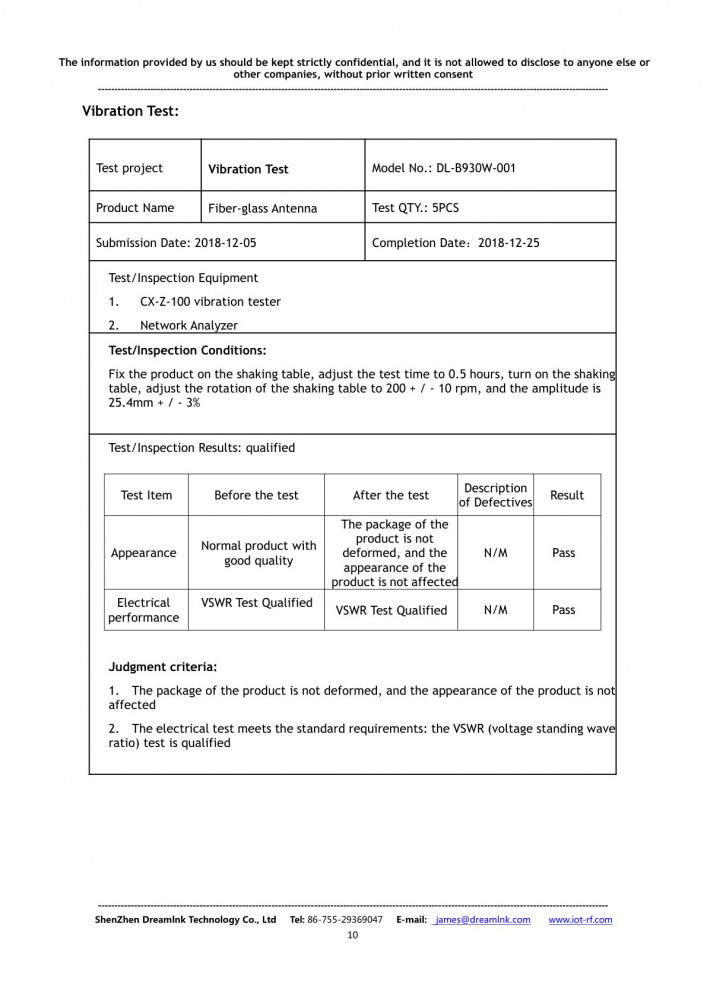 DL-B930W-001 specification page 10