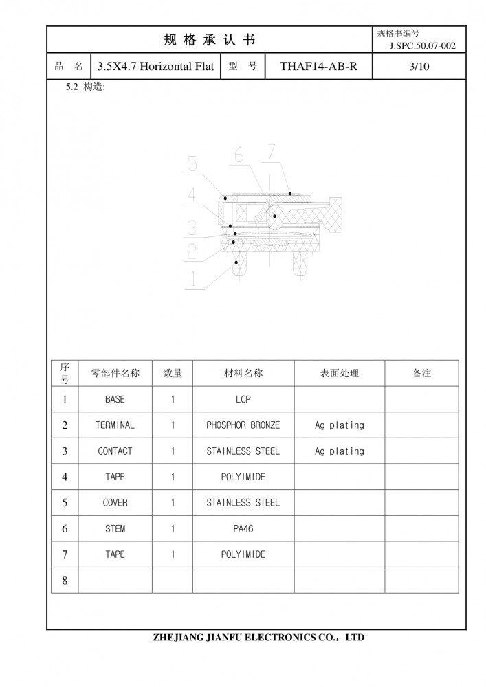 THAF14-AB-R specification page 4