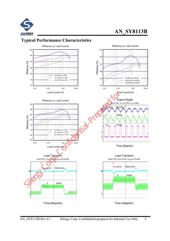 SY8113BADC datasheet page 5
