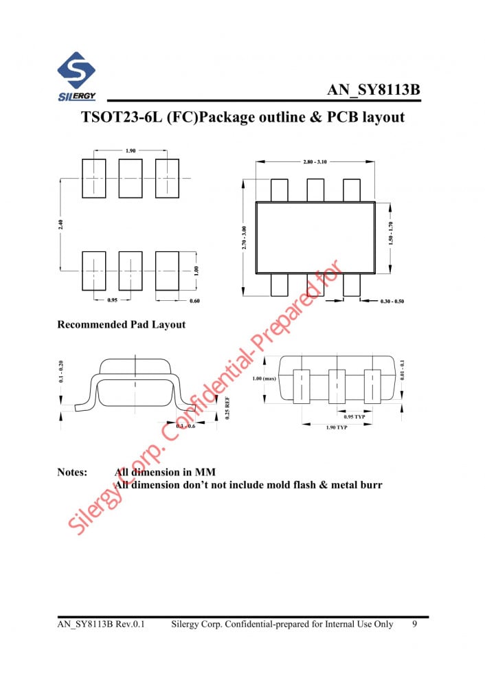 SY8113BADC datasheet page 9