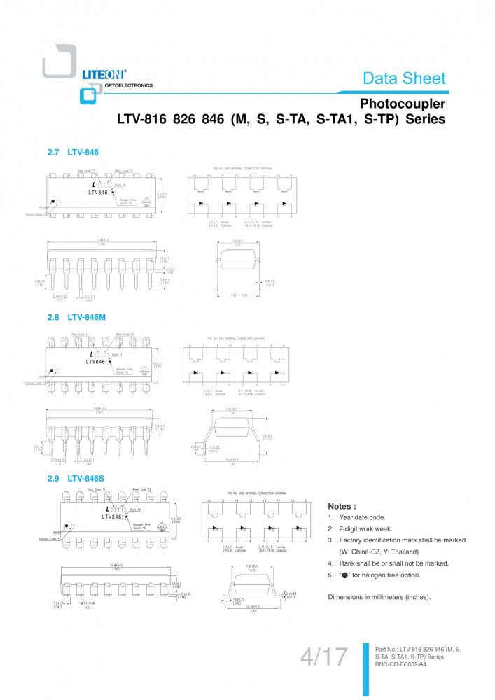 LTV-826S-TA datasheet page 5