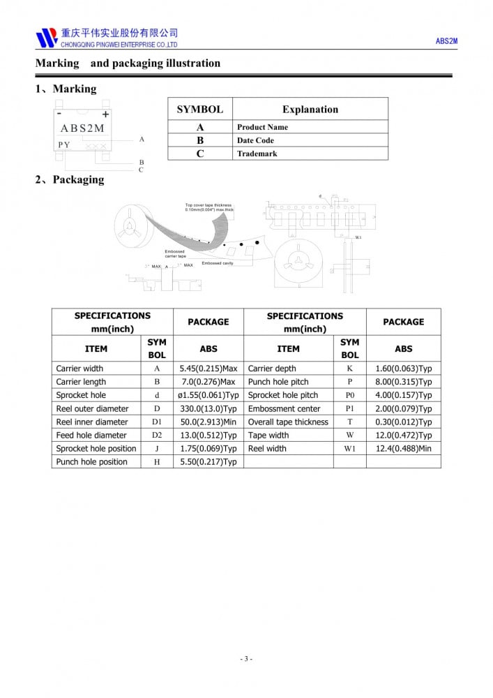 ABS2M datasheet page 3