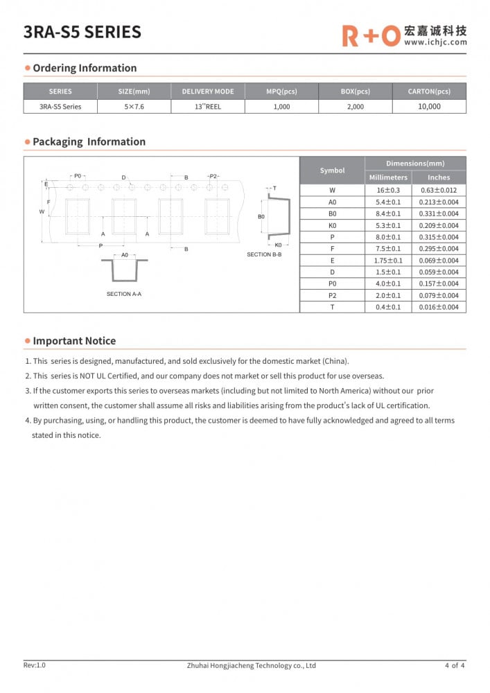 3RA090-S5 datasheet page 4
