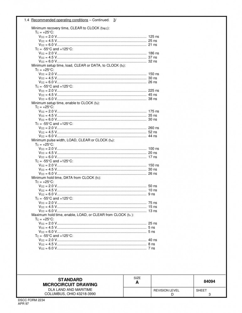 54HC162BEA technical document page 4