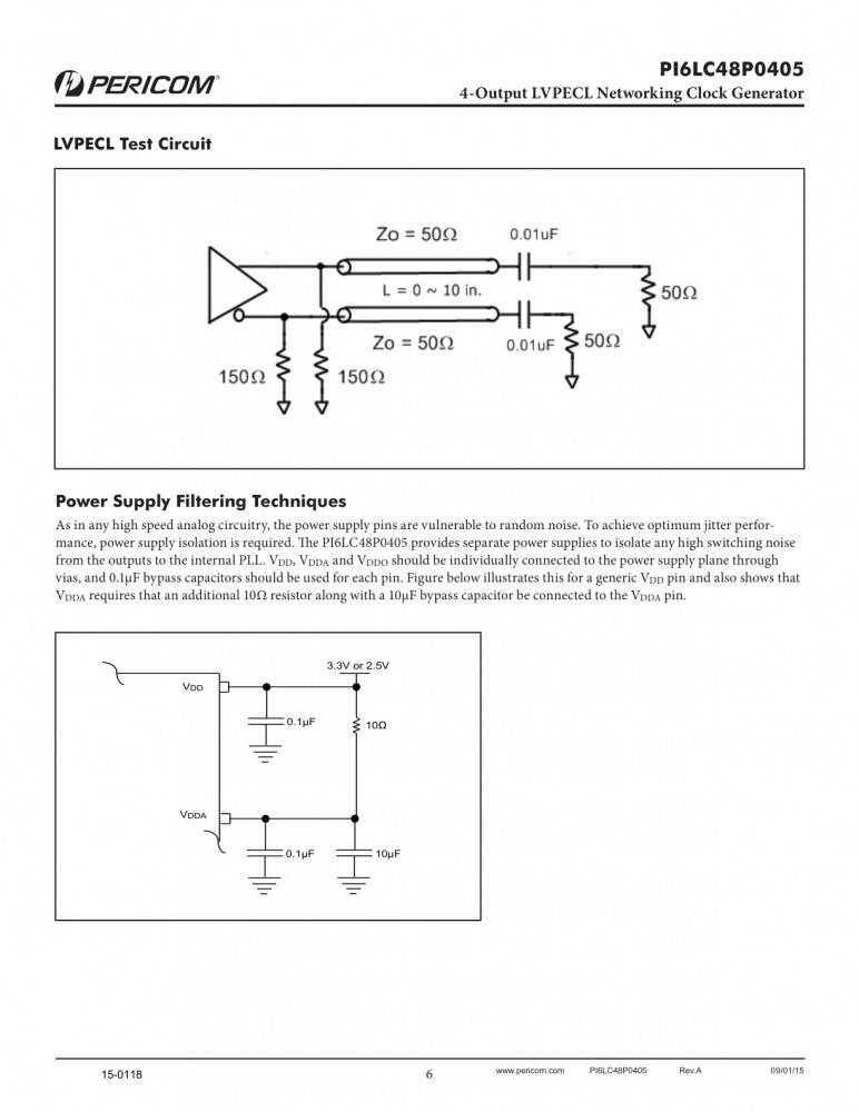 PI6LC48P0405LIE datasheet page 6