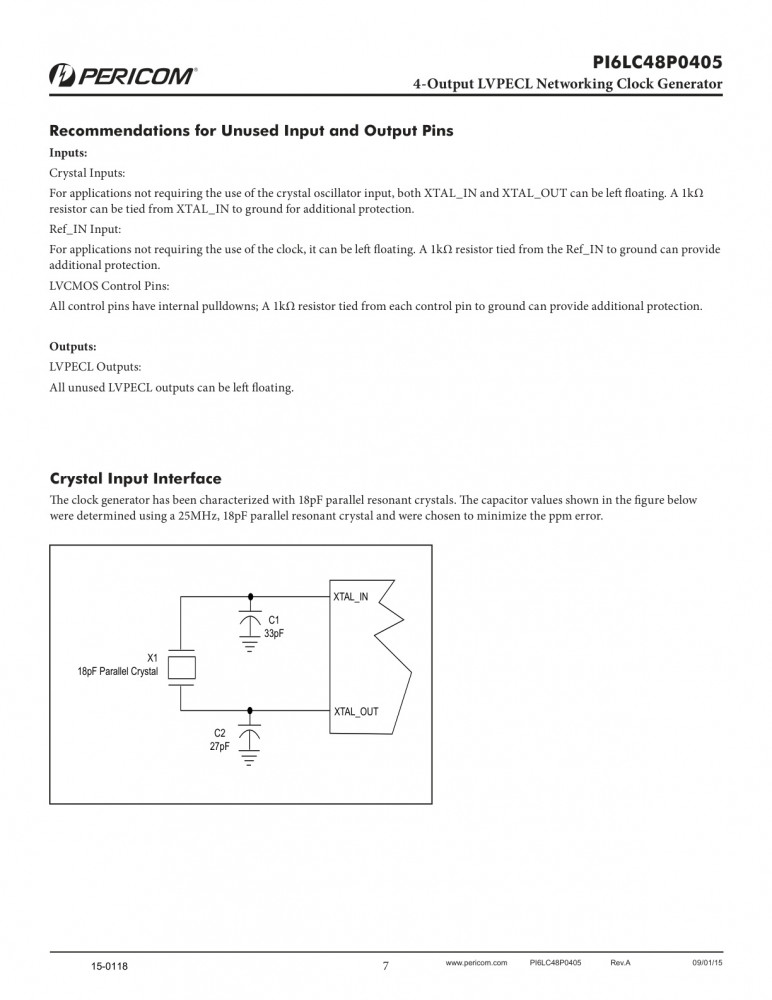 PI6LC48P0405LIE datasheet page 7