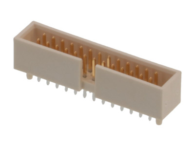 C-Grid / SL Header, Surface Mount, Breakaway, Vertical, 26 Circuits, Tin (Sn) Overall Plating, Tube Packaging without Cap, Lead-Free