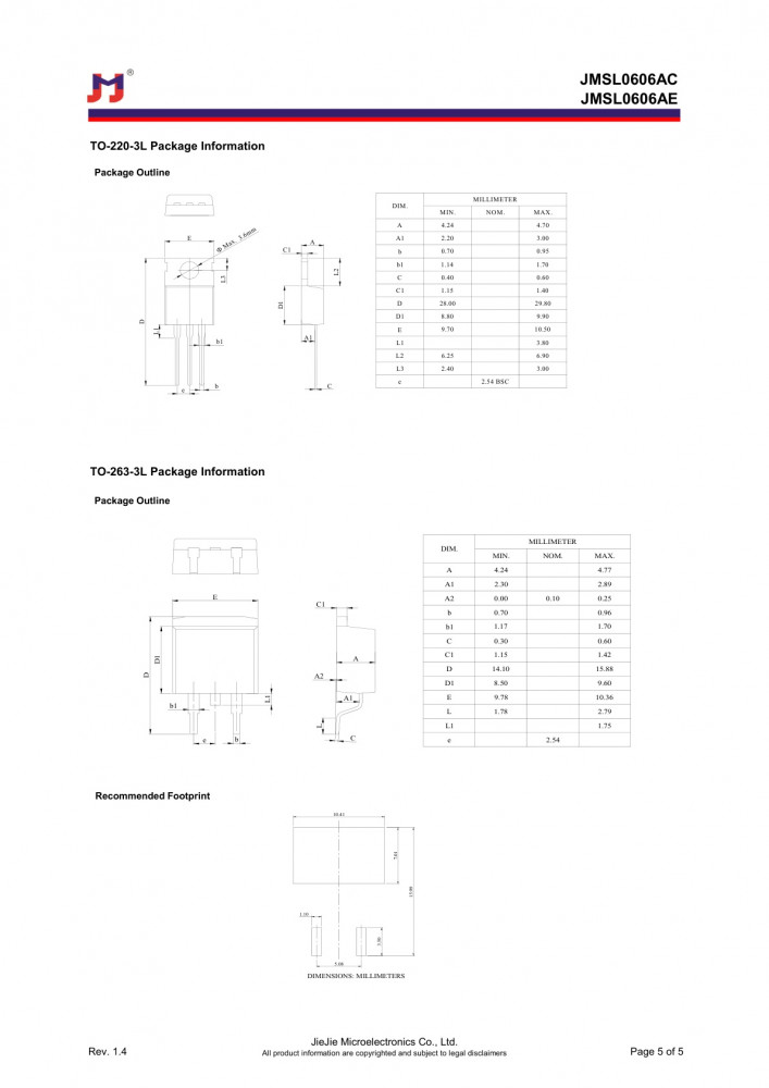 JMSL0606AC datasheet page 5