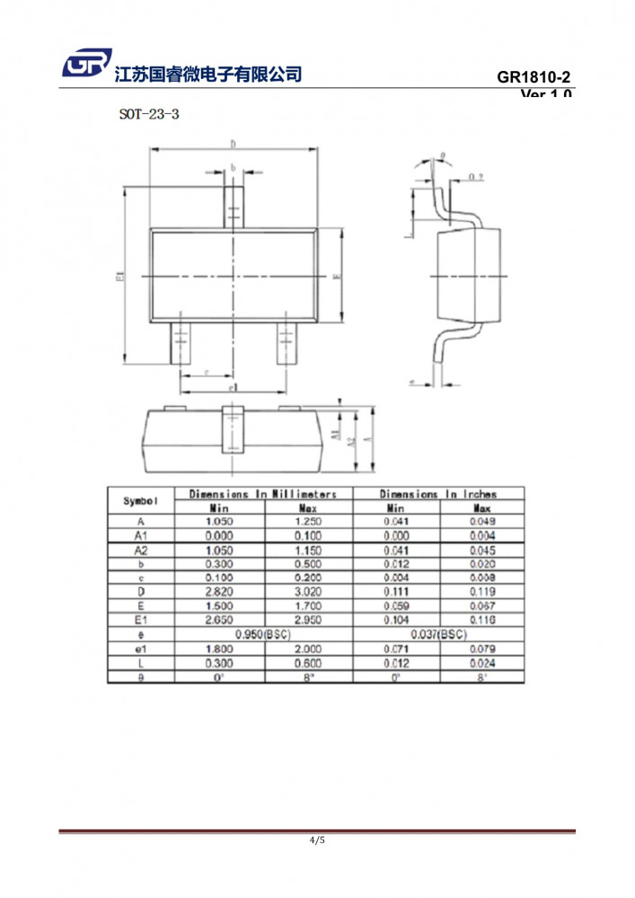 GR1810-2 datasheet page 4