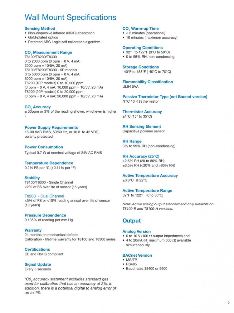 T8100-D-R documentation page 3