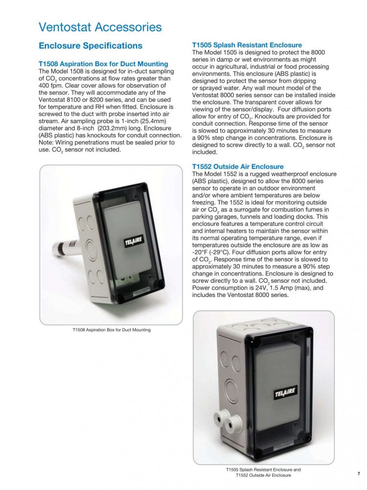 T8100-D-R documentation page 7